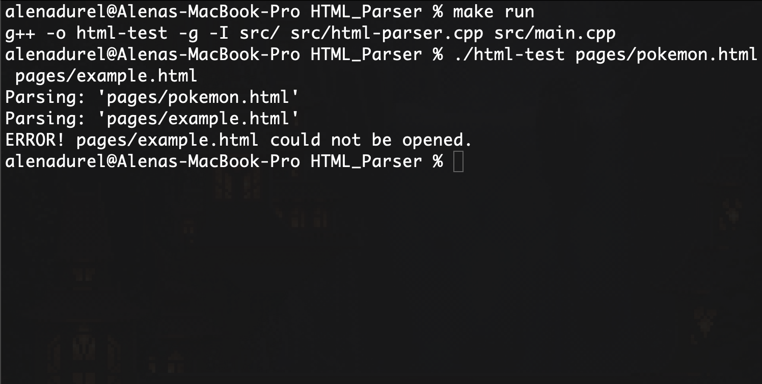 Alena N. Durel | CSCI 496: Senior Portfolio In partial fulfillment of the requirements for the ...